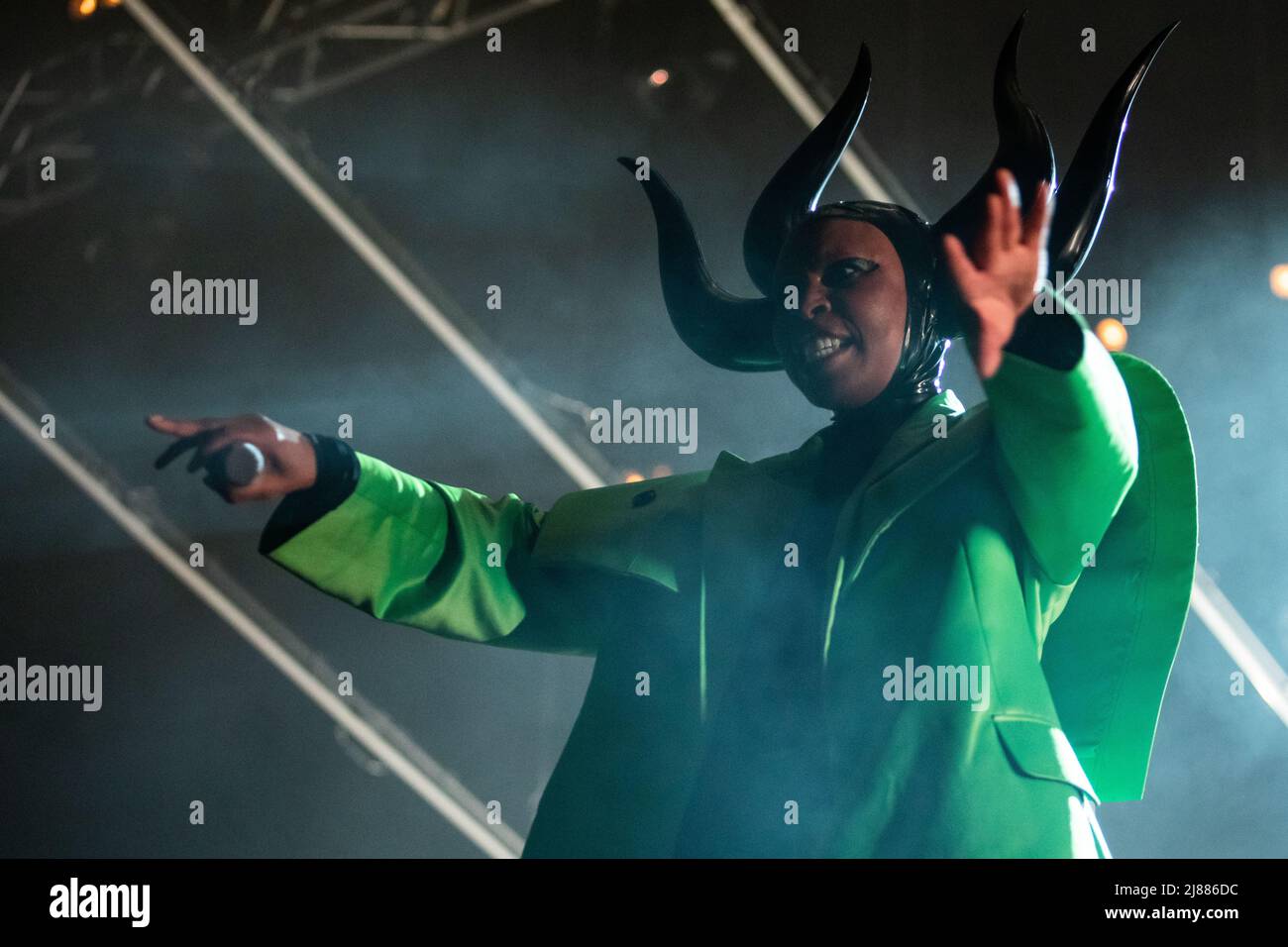 May. 13th 2022. Zagreb, Croatia -The famous British singer Skin with ...