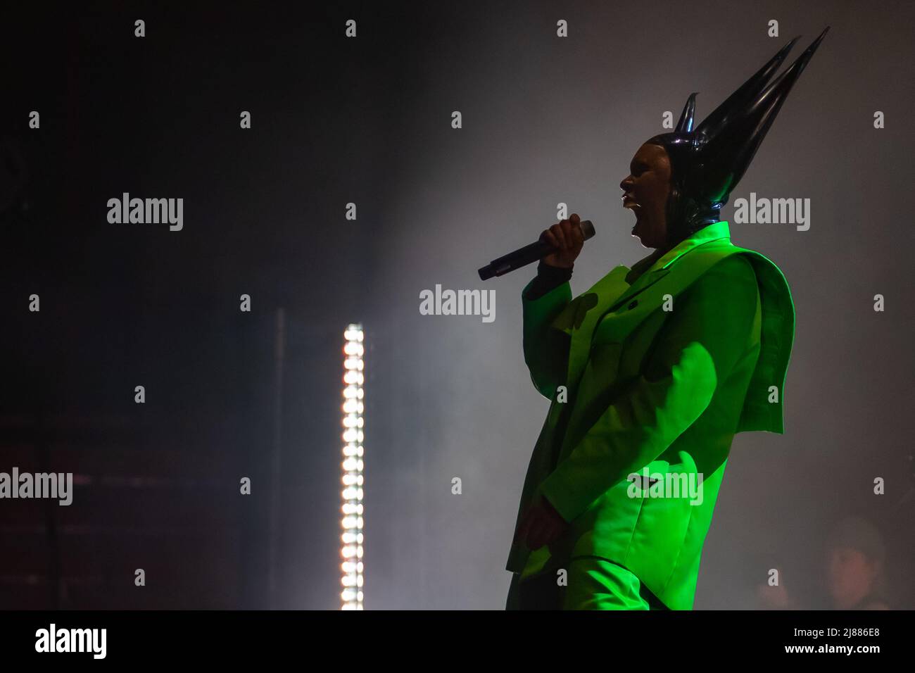 May. 13th 2022. Zagreb, Croatia -The famous British singer Skin with ...