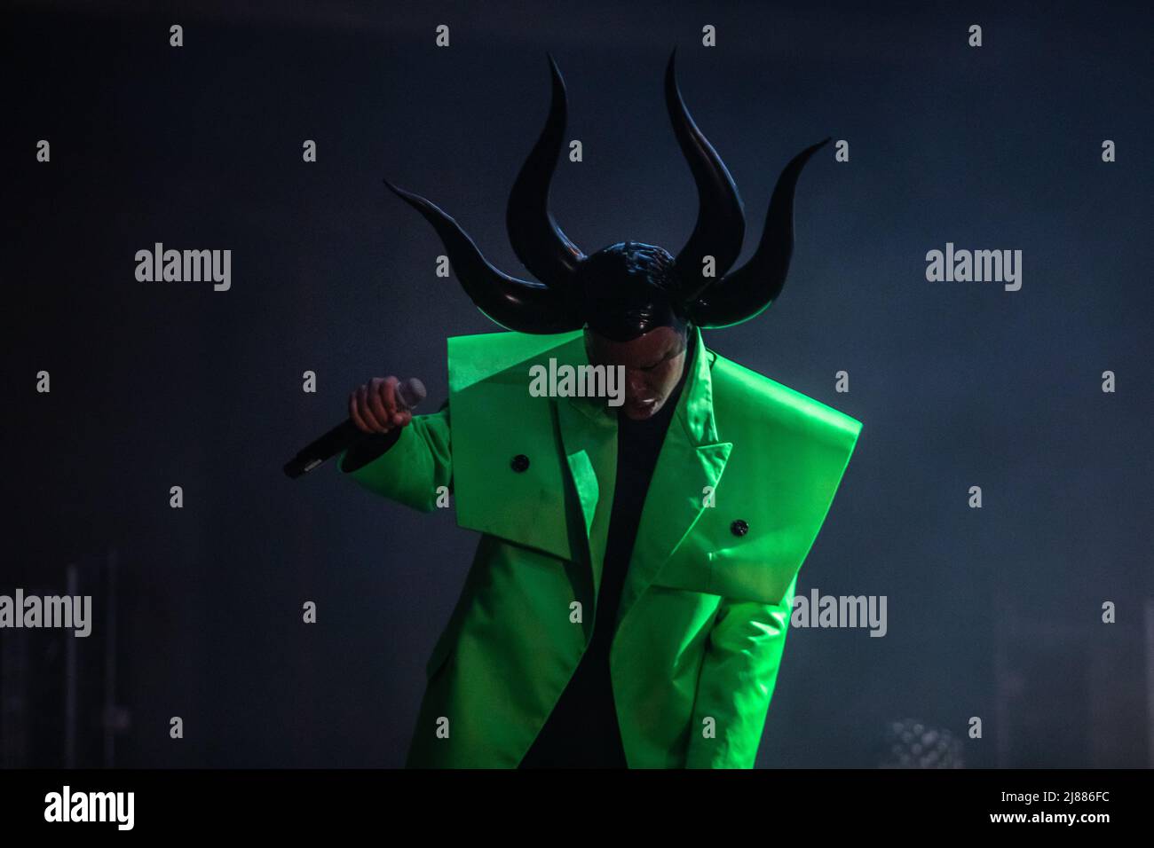 May. 13th 2022. Zagreb, Croatia -The famous British singer Skin with ...