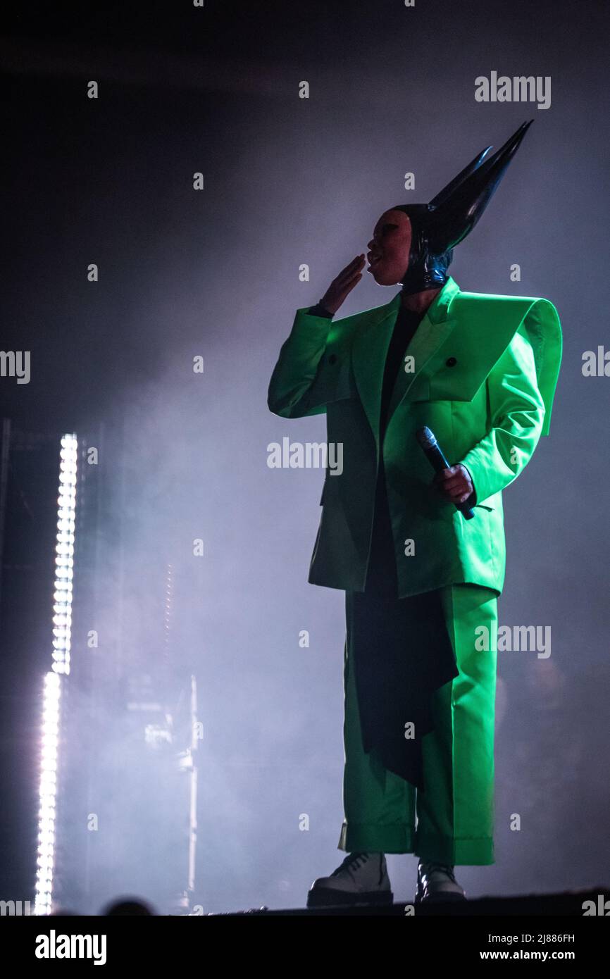 May. 13th 2022. Zagreb, Croatia -The famous British singer Skin with ...