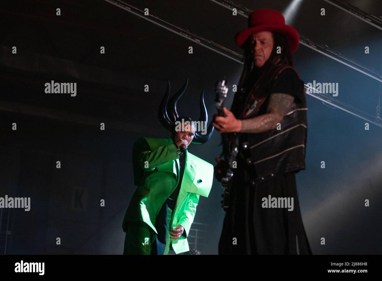 May. 13th 2022. Zagreb, Croatia -The famous British singer Skin with ...