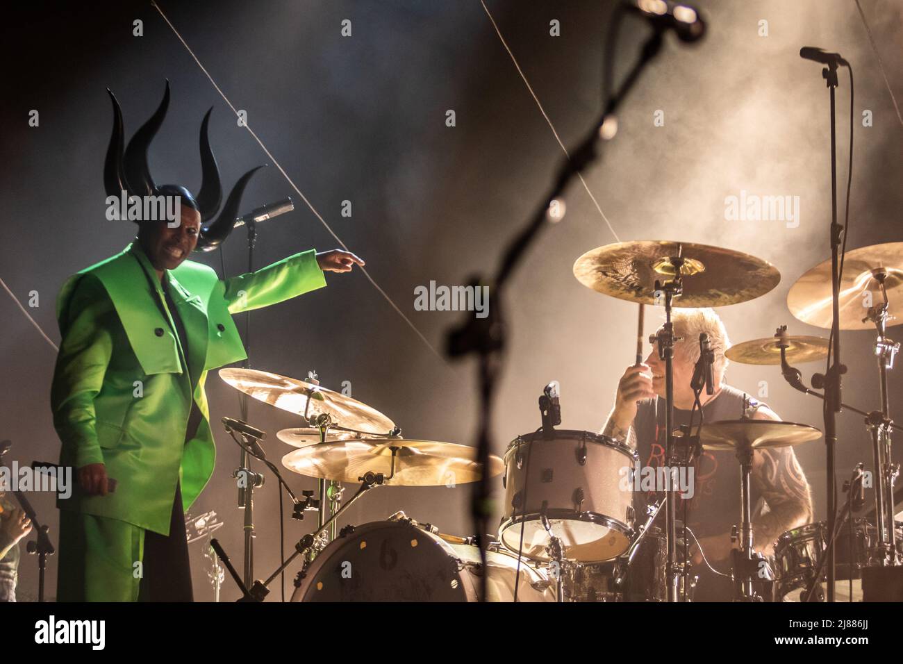 May. 13th 2022. Zagreb, Croatia -The famous British singer Skin with ...