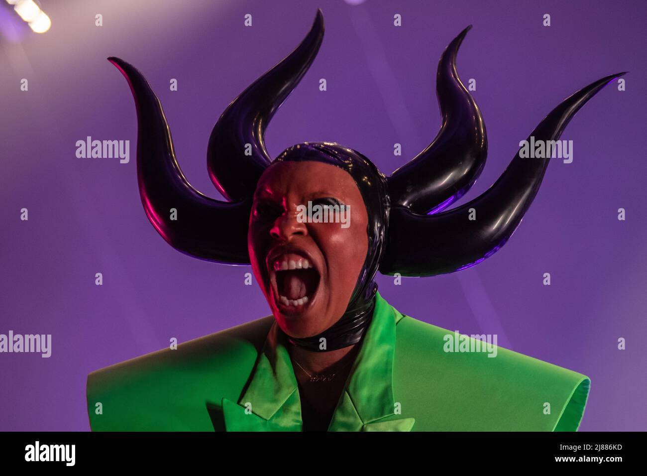 May. 13th 2022. Zagreb, Croatia -The famous British singer Skin with ...