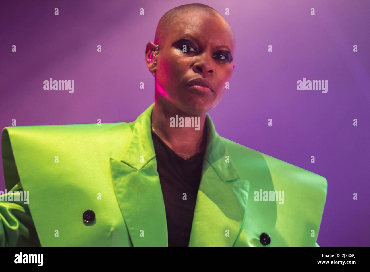 May. 13th 2022. Zagreb, Croatia -The famous British singer Skin with ...