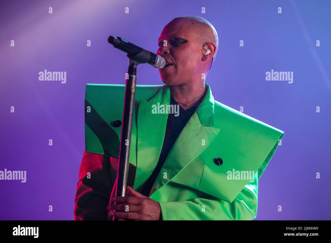 May. 13th 2022. Zagreb, Croatia -The famous British singer Skin with ...