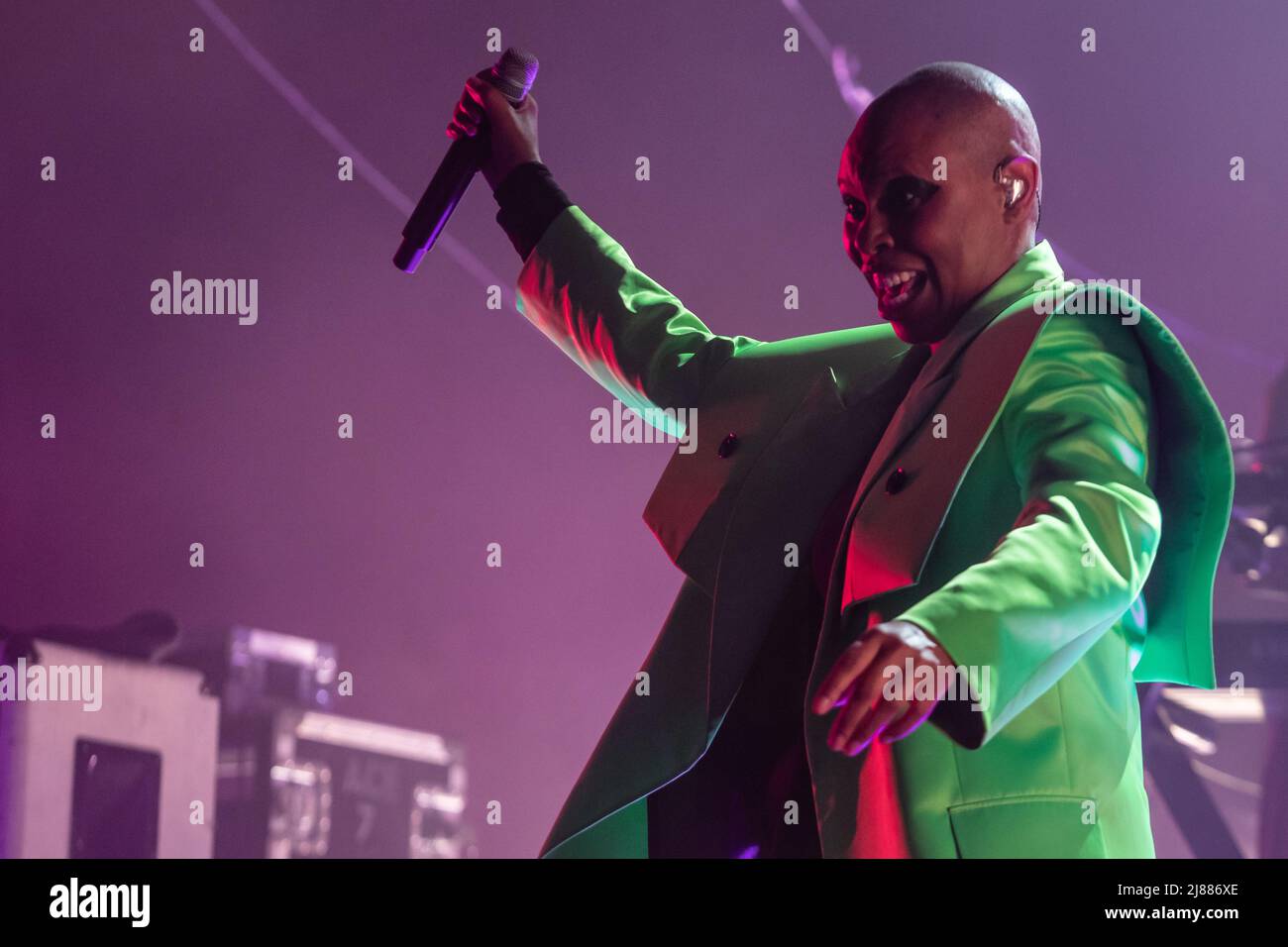 May. 13th 2022. Zagreb, Croatia -The famous British singer Skin with ...