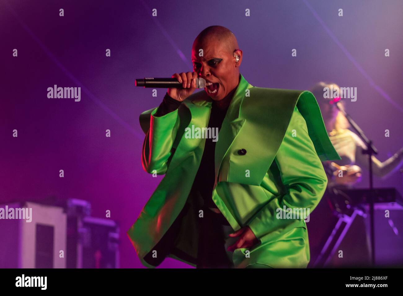 May. 13th 2022. Zagreb, Croatia -The famous British singer Skin with ...