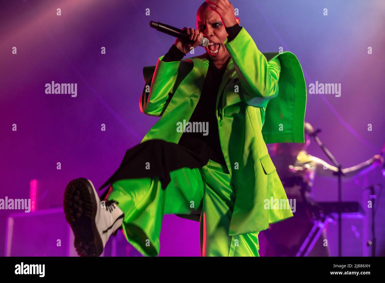 May. 13th 2022. Zagreb, Croatia -The famous British singer Skin with ...