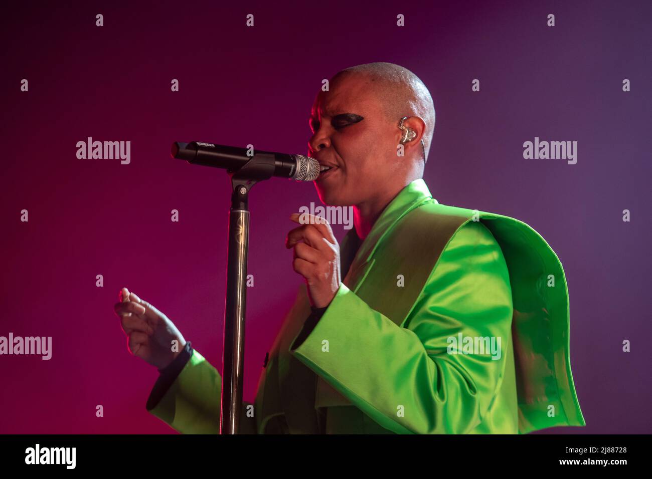 May. 13th 2022. Zagreb, Croatia -The famous British singer Skin with ...