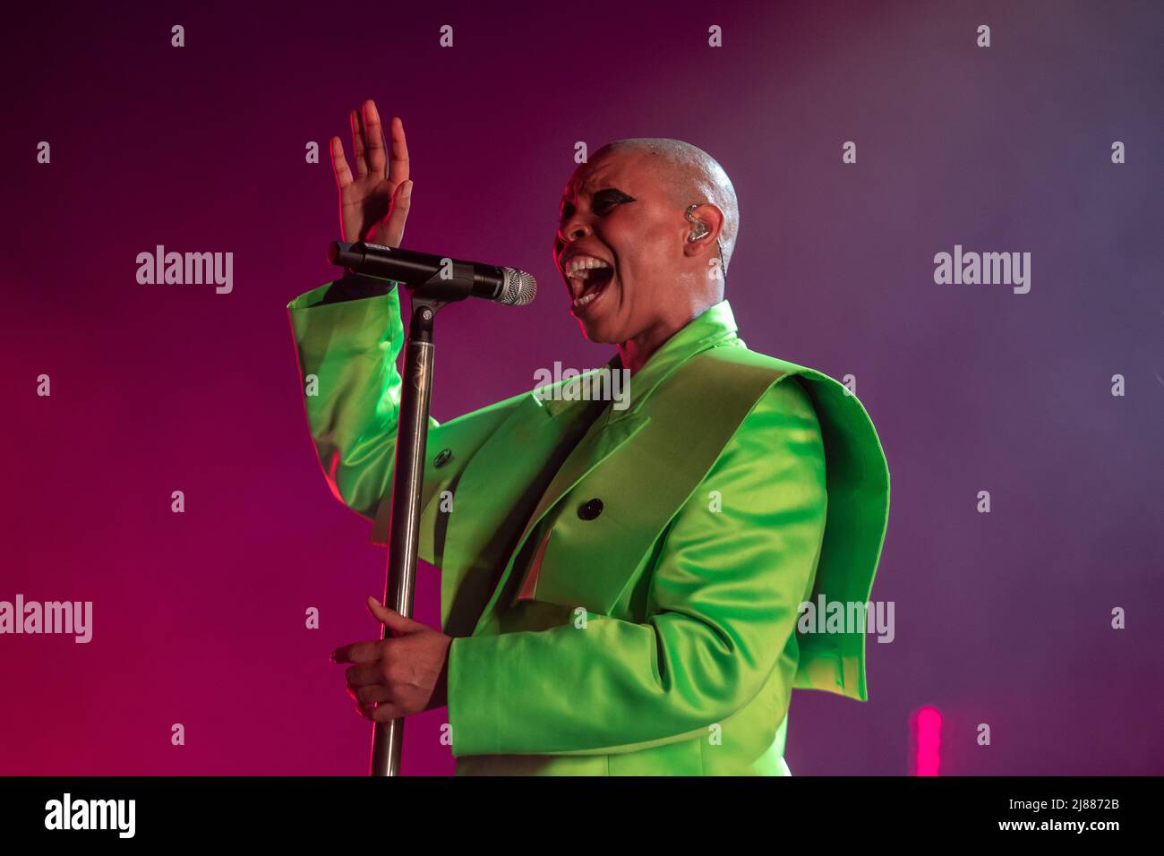 May. 13th 2022. Zagreb, Croatia -The famous British singer Skin with ...