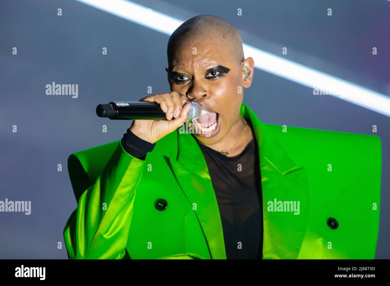 May. 13th 2022. Zagreb, Croatia -The famous British singer Skin with ...