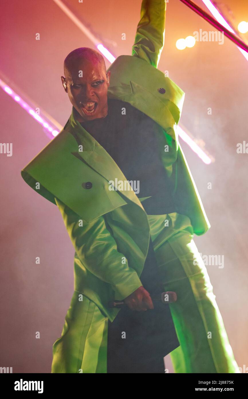 May. 13th 2022. Zagreb, Croatia -The famous British singer Skin with ...