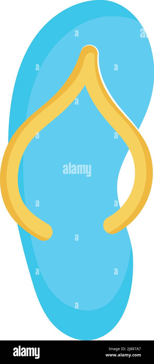 beach sandal icon Stock Vector Image & Art - Alamy