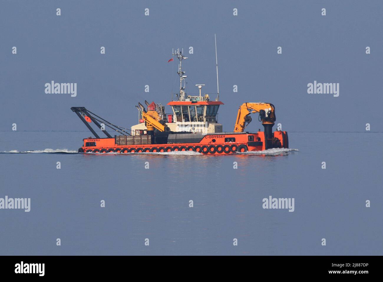 MV C-Odyssey, a MultiworkerTwenty6 operated by maritime specialists ...