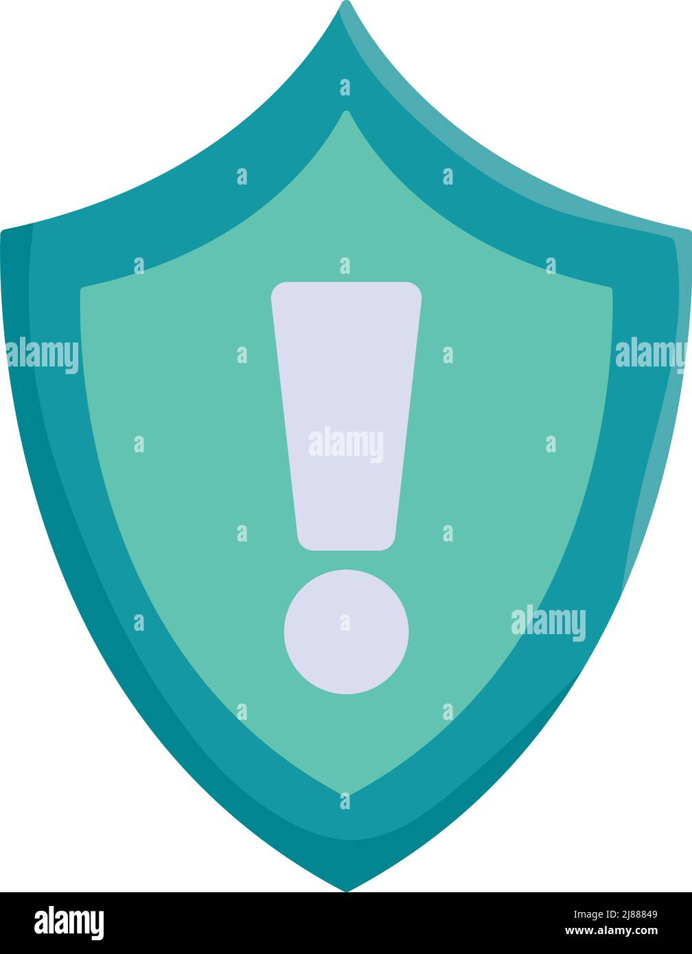 warning shield icon Stock Vector Image & Art - Alamy