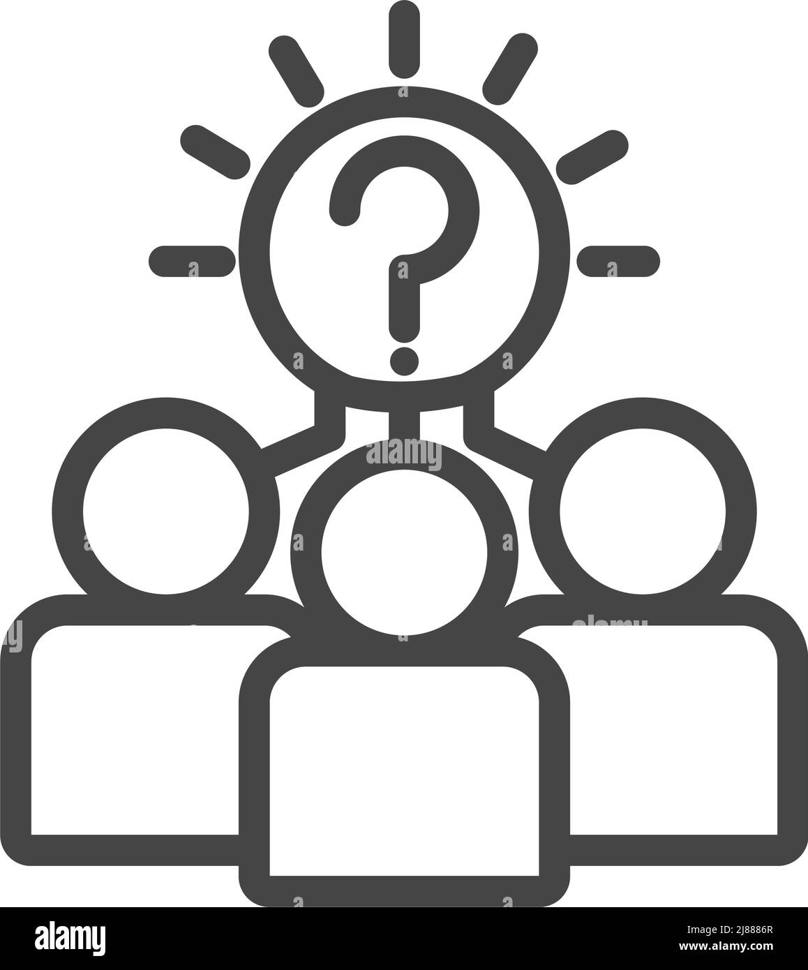 pictogram people thinking Stock Vector Image & Art - Alamy