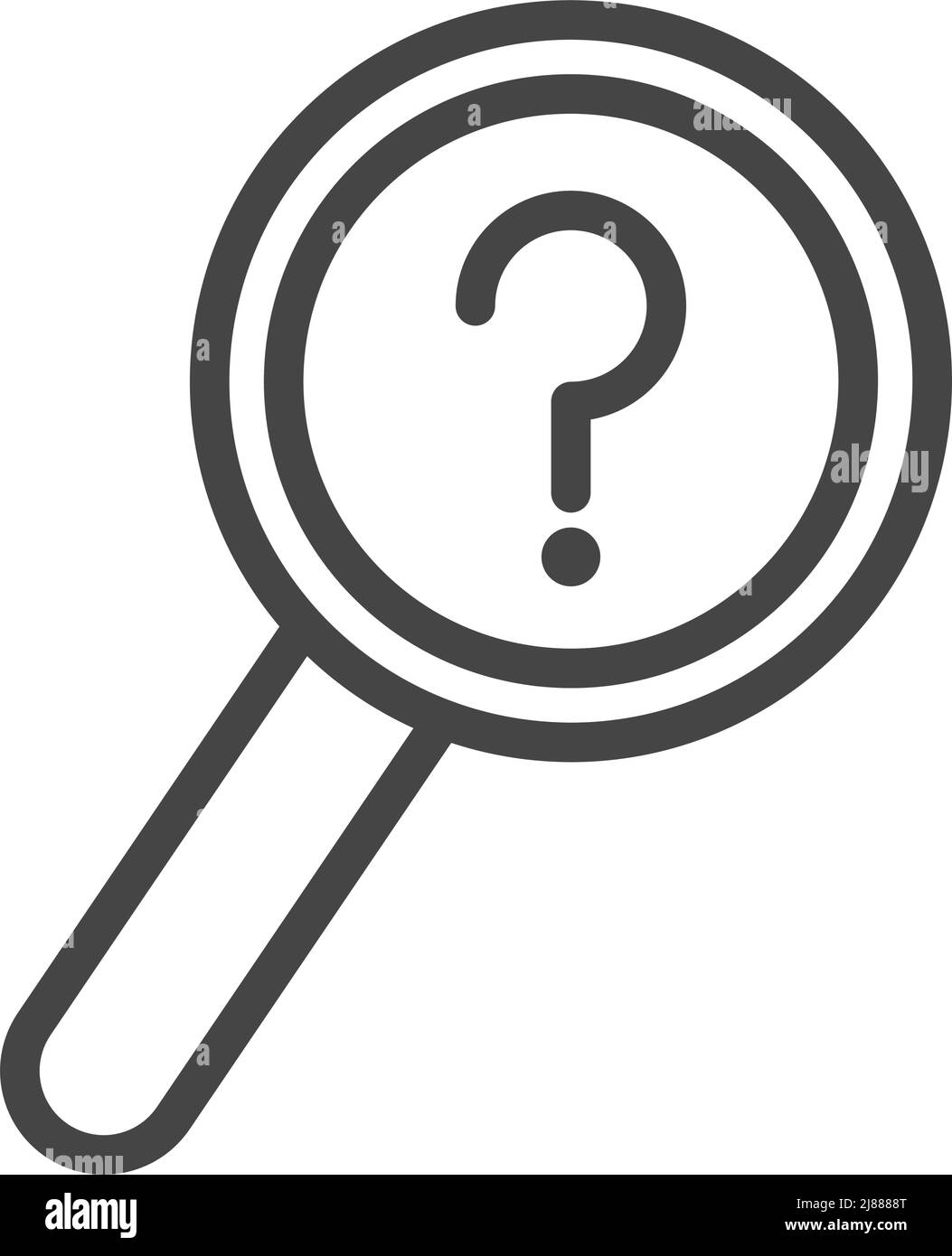 magnifying glass icon Stock Vector Image & Art - Alamy