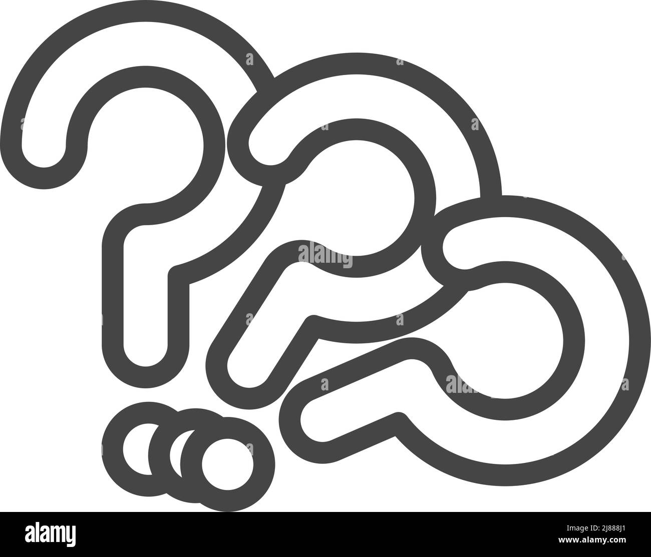 question marks icon Stock Vector Image & Art - Alamy