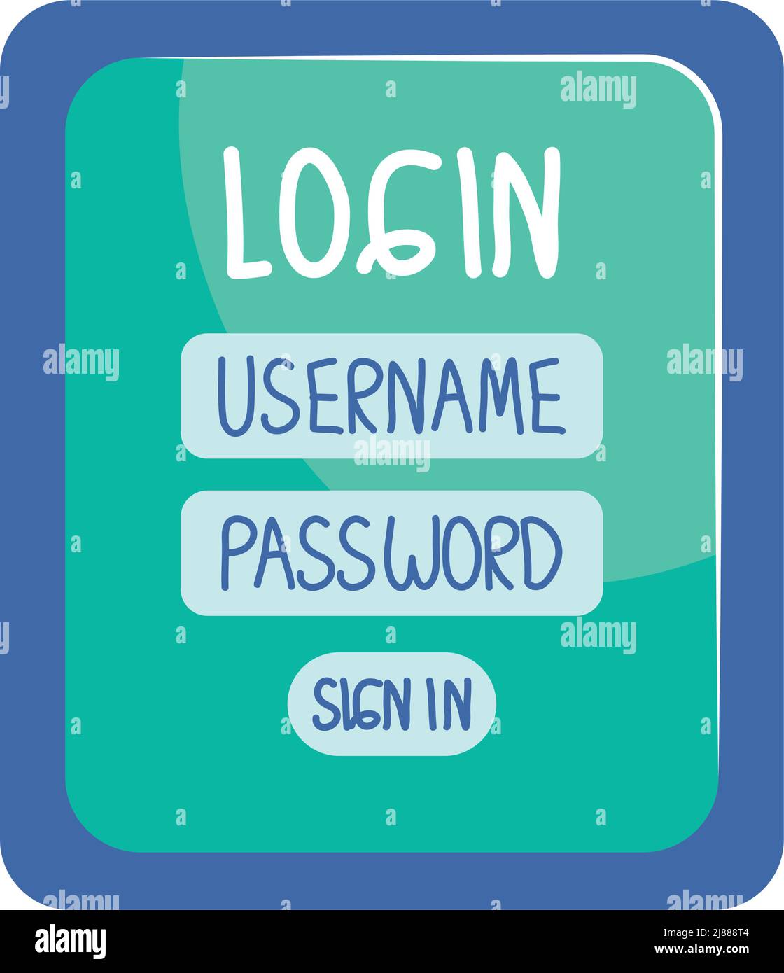 login window icon Stock Vector Image & Art - Alamy