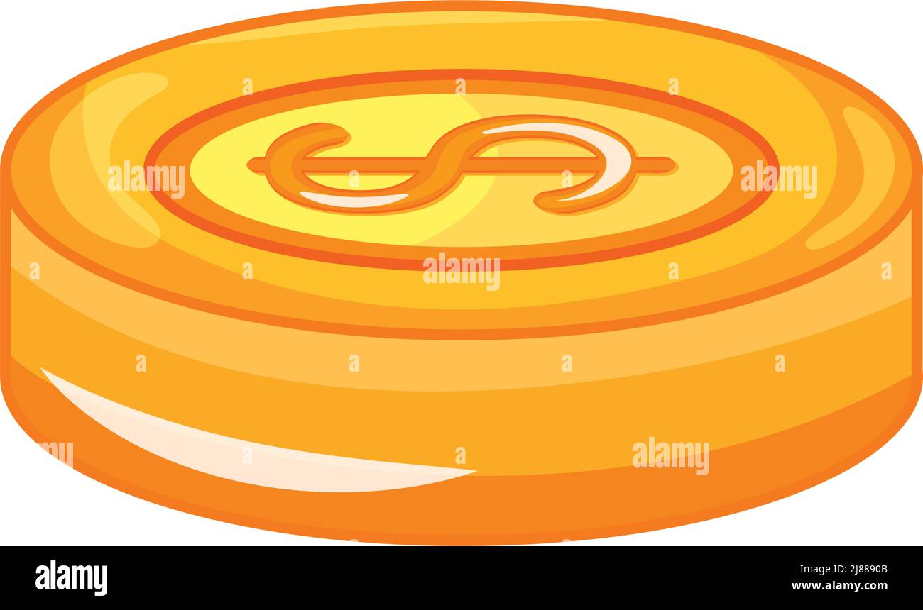 golden money coin Stock Vector Image & Art - Alamy