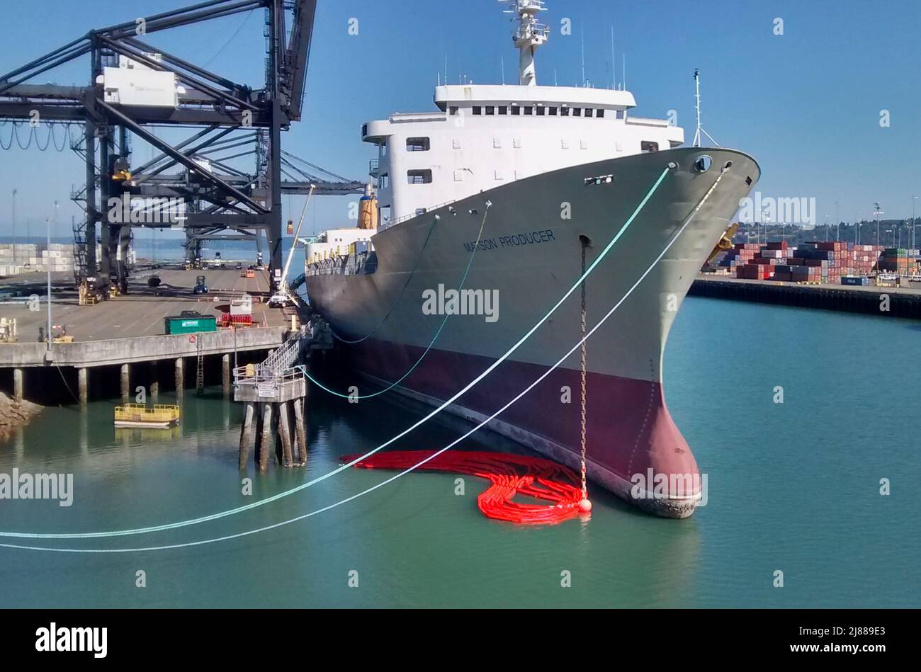 Matson shipping container hi-res stock photography and images - Alamy