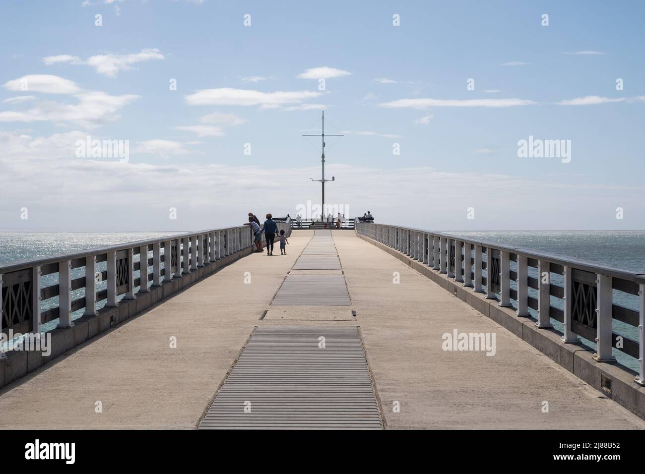 Port Elizabeth, South Africa. 14 May 2022. Shark Rock Pier in ...