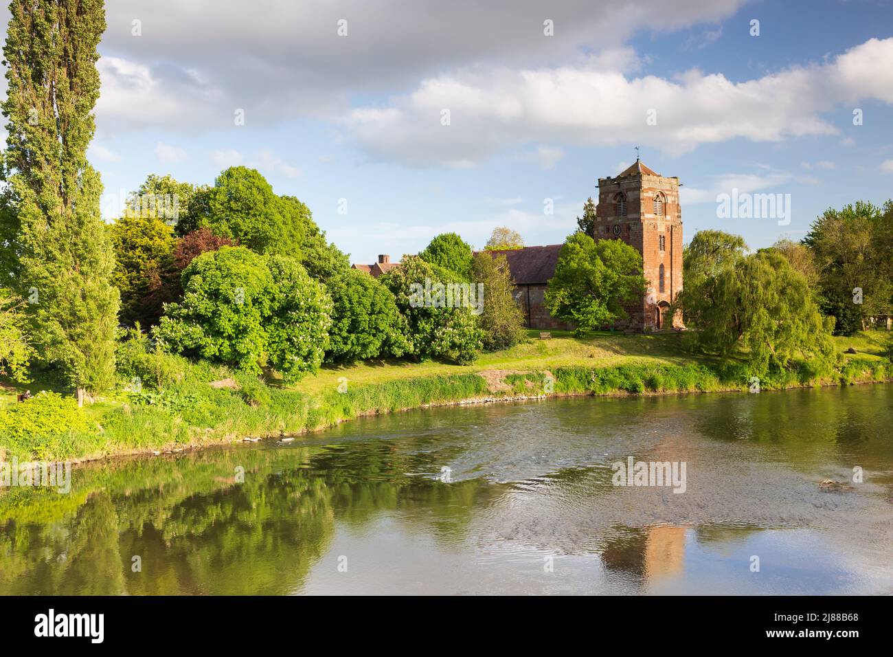 St eata's church, atcham hi-res stock photography and images - Alamy
