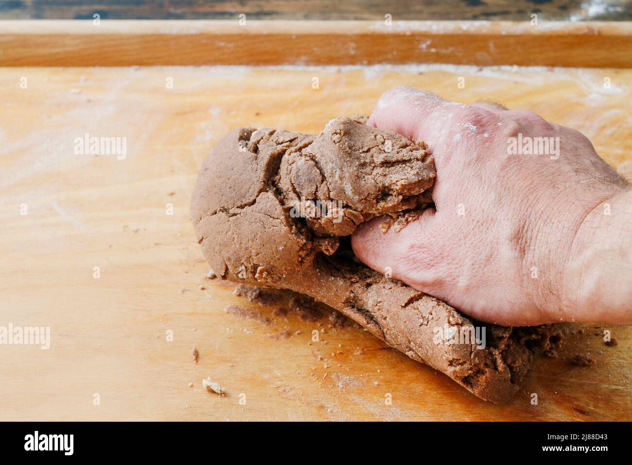 How to make gingerbread christmas tree. Step by step, tutorial Stock ...