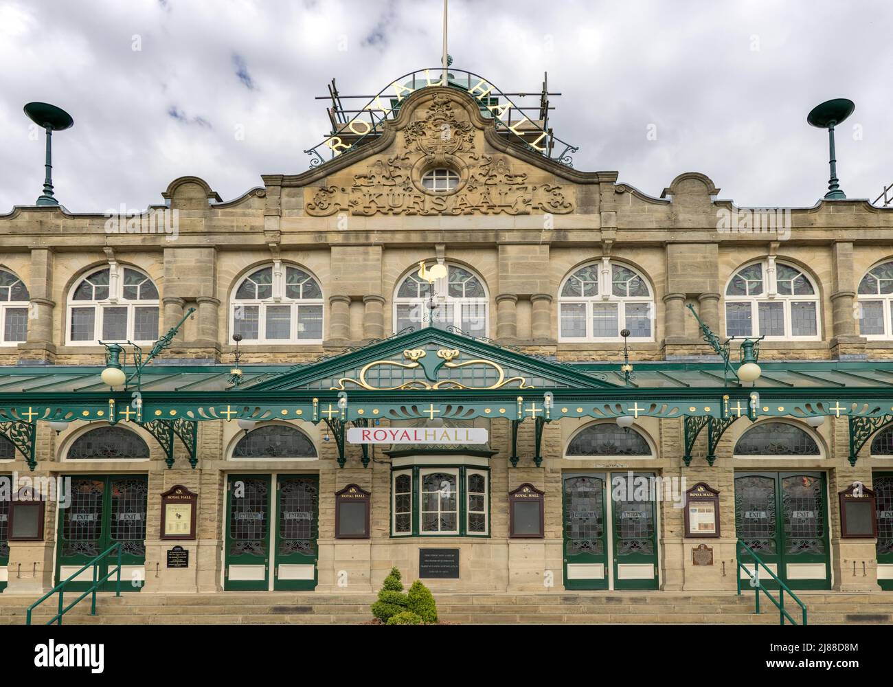Royal hall harrogate town centre yorkshire uk england hi-res stock ...