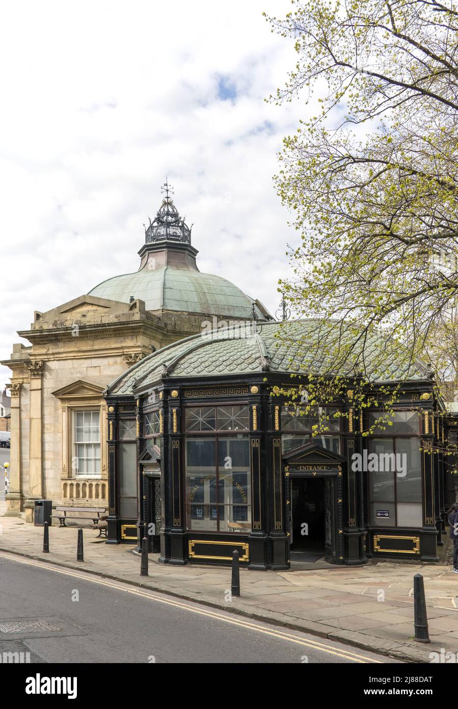 the famous victorian royal pump rooms in the spa town of harrogate ...