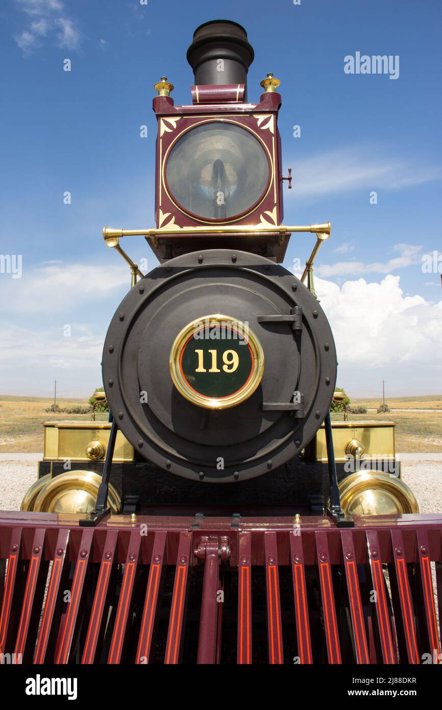 Old Train Front View