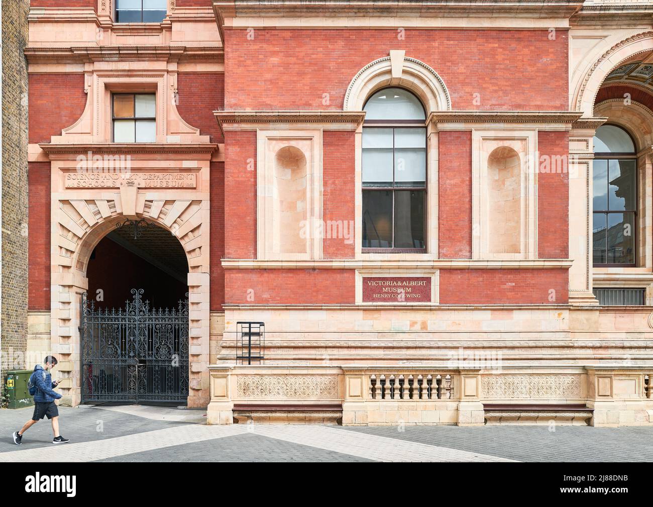 The Henry Cole wing of the Victoria and Albert museum, London, England ...
