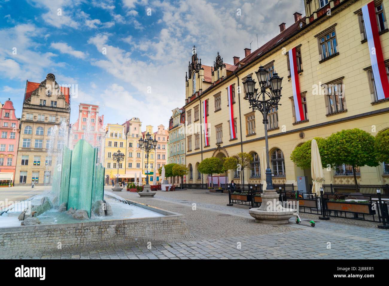 market square, Wroclaw, Poland Stock Photo - Alamy