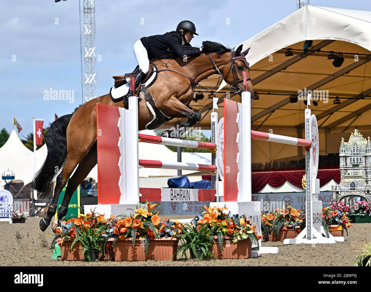 Windsor. UK. 13 May 2022. Royal Windsor Horse show. Windsor. Angelie ...