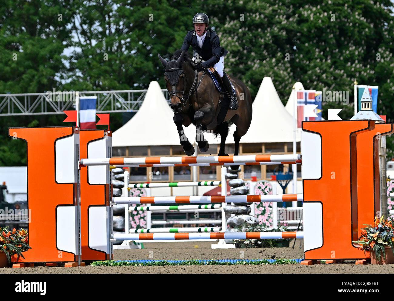 Windsor, UK. 13th May, 2022. Royal Windsor Horse show. Windsor. Michael ...