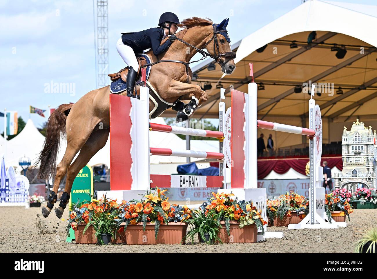 Windsor, UK. 13th May, 2022. Royal Windsor Horse show. Windsor. Lily ...