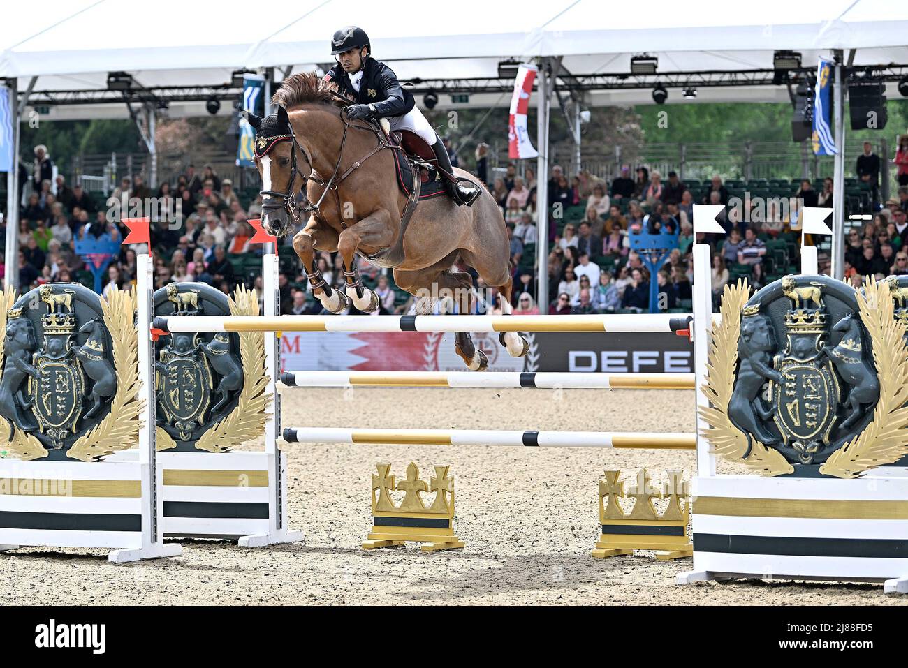 Windsor, UK. 13th May, 2022. Royal Windsor Horse show. Windsor. Sayed ...