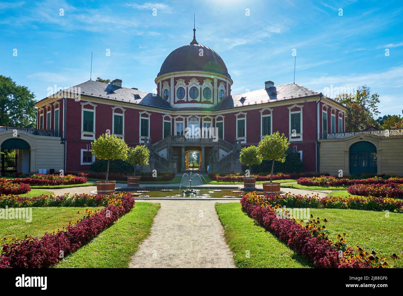 View on Velke Brezno castle. Czech Republic Stock Photo - Alamy