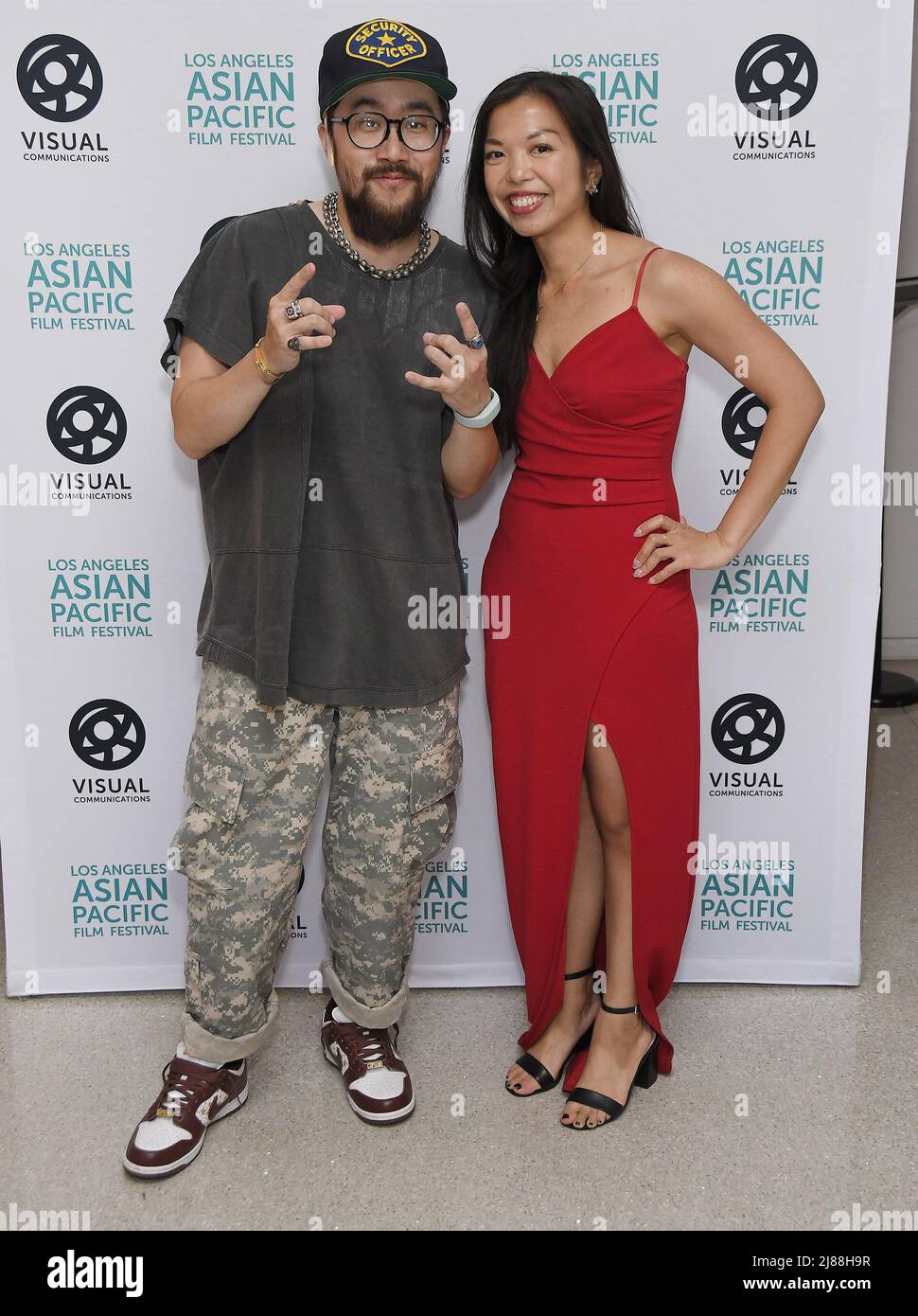 (L-R) Rapper Jason Chu and Director Judy Lei at the 38th Los Angeles ...