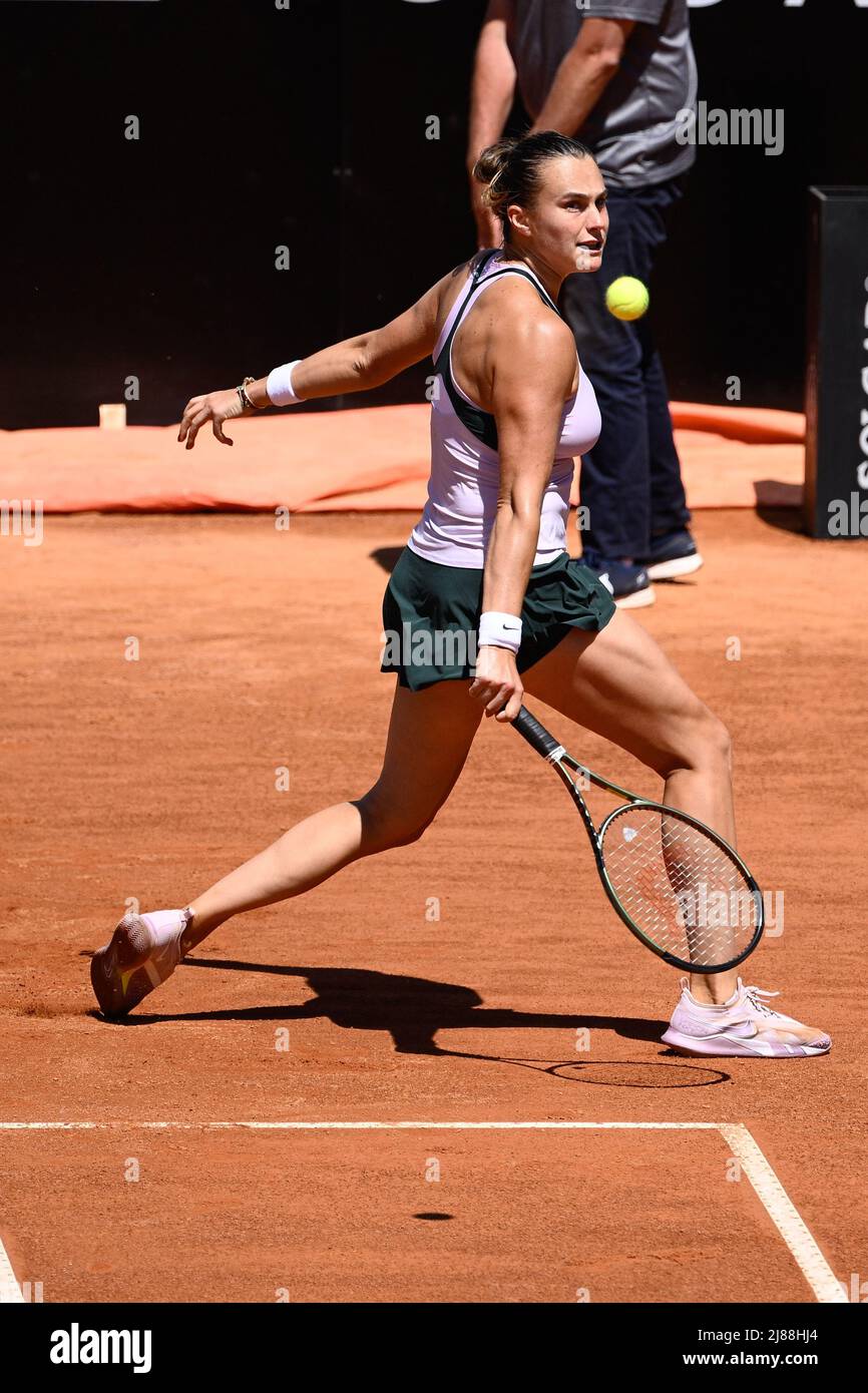 Arena Sabalenka (BLR) during the quarter finals against Amanda ...