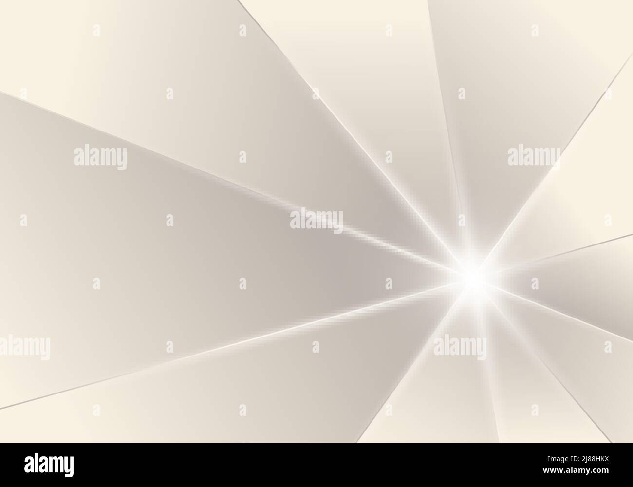 Abstract golden gradient geometric radius pattern background with ...