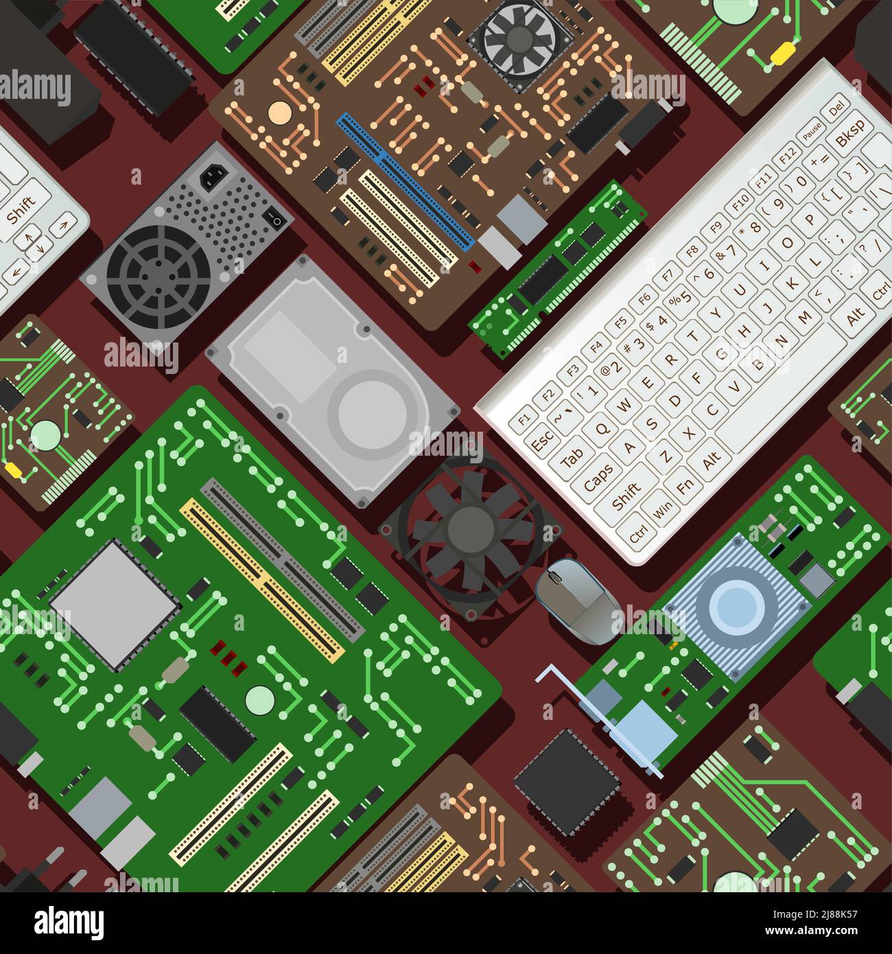 Ram card Stock Vector Images - Alamy