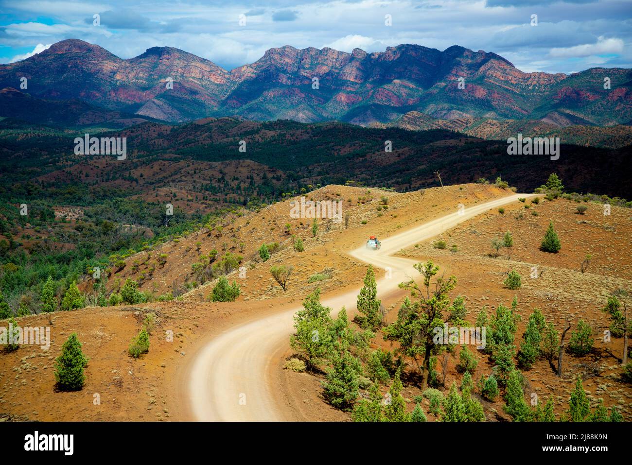 Razorback Lookout in Ikara-Flinders Ranges National Park - Australia ...