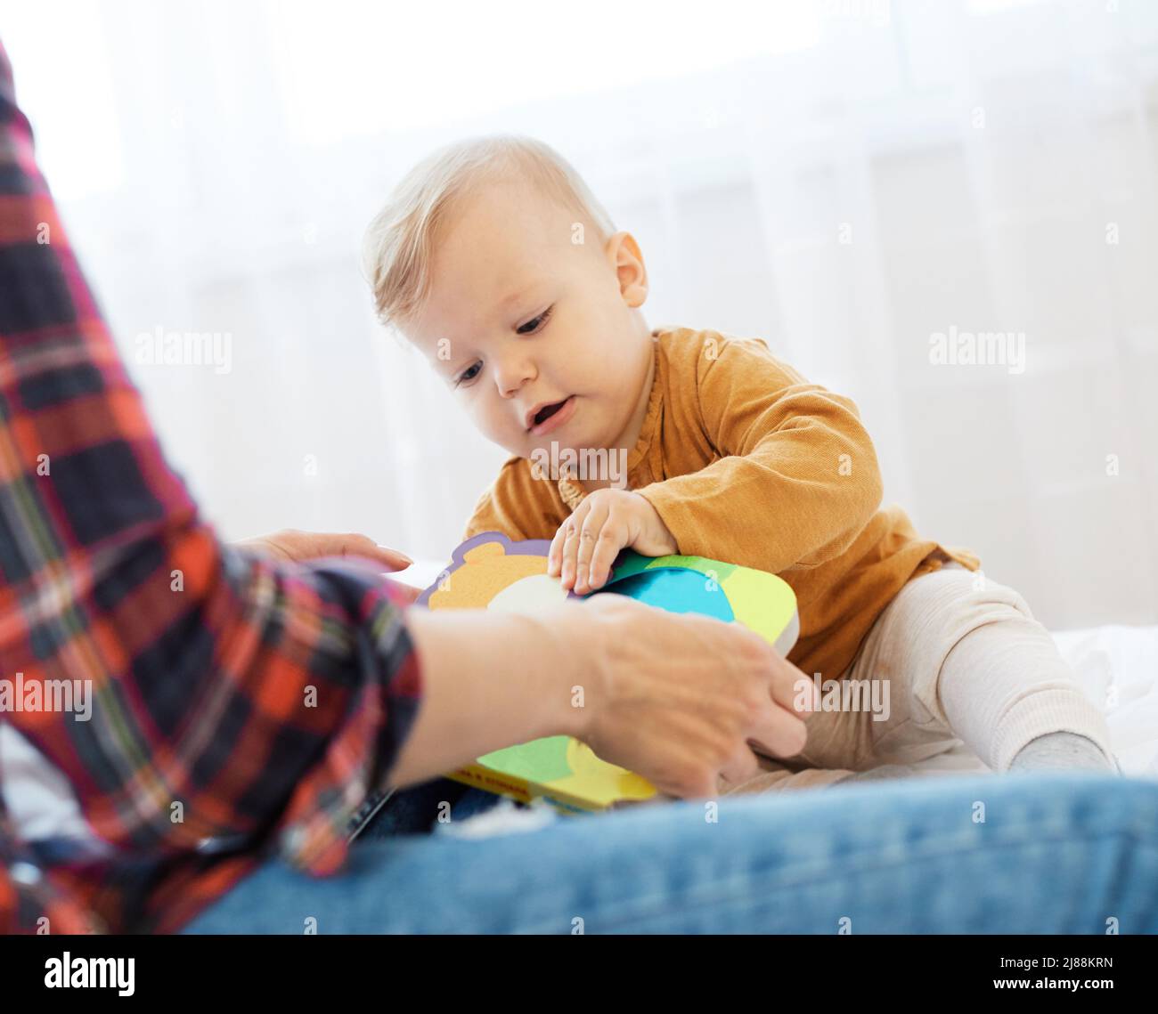 mother child baby bood reading education learning having fun family ...