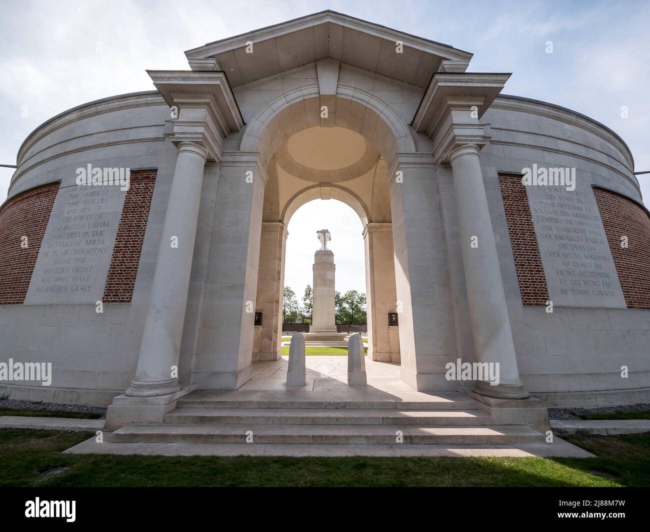 This is the First World War Memorial and cemetery in the Northern ...