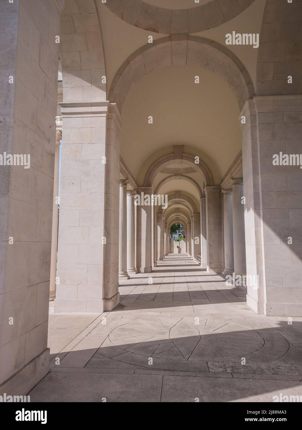 This is the WWI Memorial in French city of Arras featuring the ...