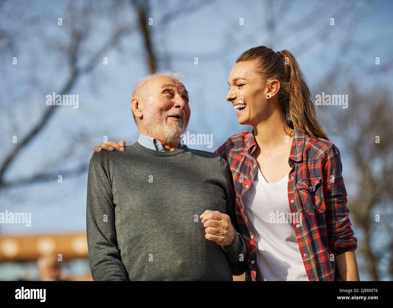 nurse senior care caregiver help assistence retirement elderly man ...