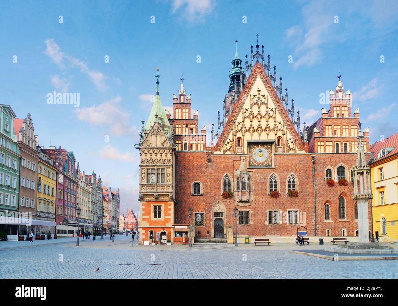 town hall of Wroclaw, Poland Stock Photo - Alamy