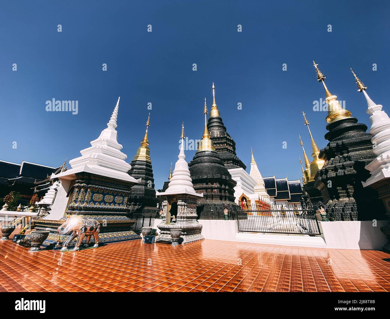 Wat Ban Den or Wat Banden complex temple in Mae Taeng District, Chiang ...