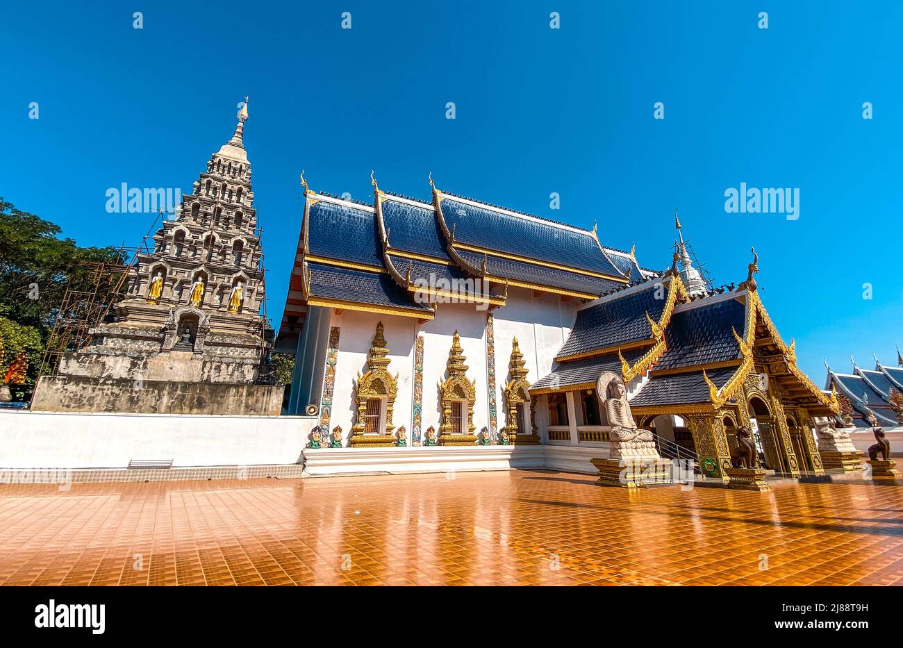 Wat Ban Den or Wat Banden complex temple in Mae Taeng District, Chiang ...